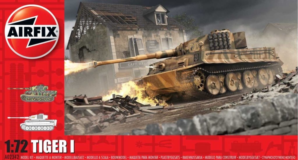 AIRFIX-1:72 -WW2-German-Tiger-1-Tank-A02342