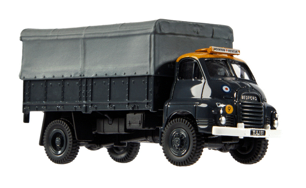 Oxford-1:76-76RL001-Bedford-RL-RAF-Kinloss-Mountain-Rescue-Lorry