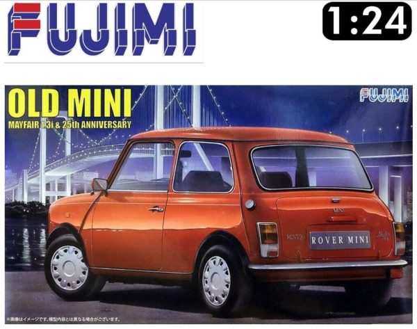 FUJIMI-F126913-1:24-MINI-Mayfair-1.3i-Classic-Rover-25th-Anniversary