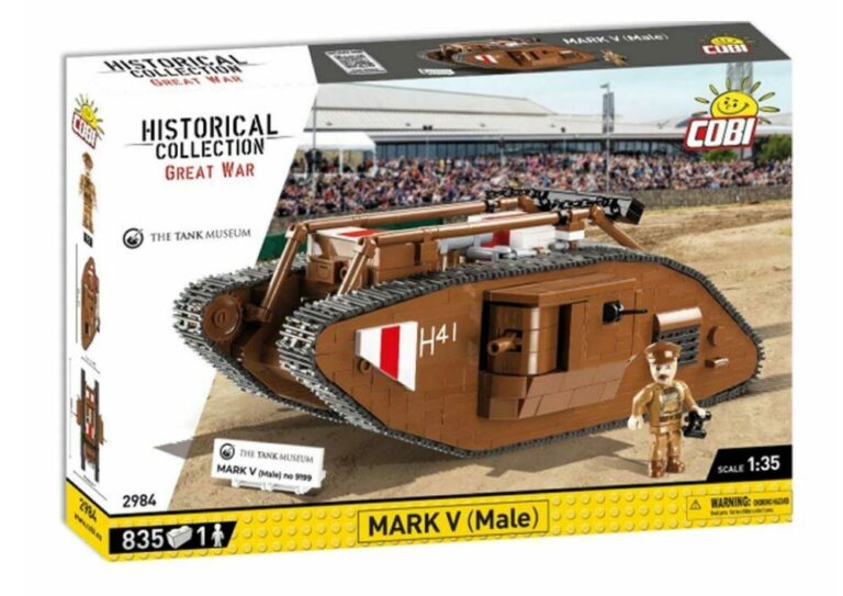 Cobi-2984-1:35-Historical-Collection-WWI-Great-War-Heavy-Tank-V-Male ...
