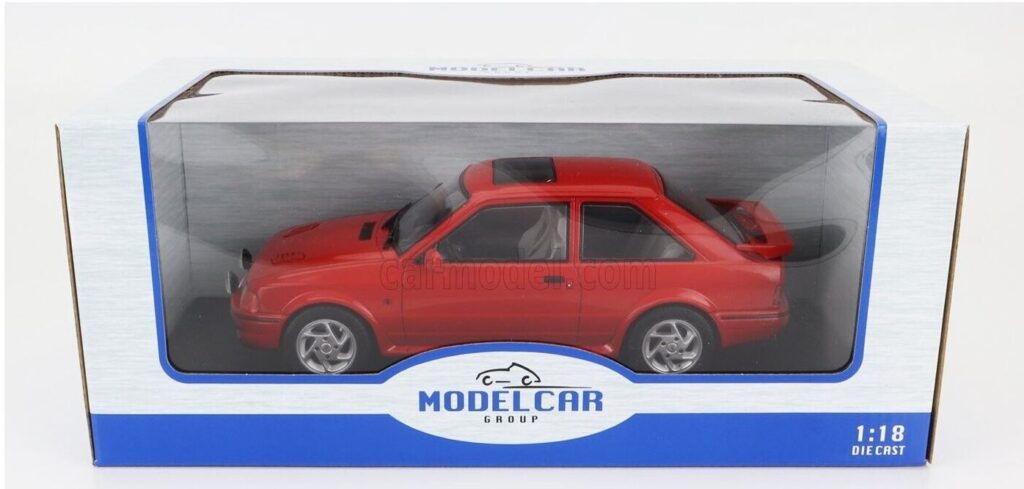 Model-Car-Group-18273-1:18-Scale-Ford-Escort-RS-Turbo-S2-1990-Red