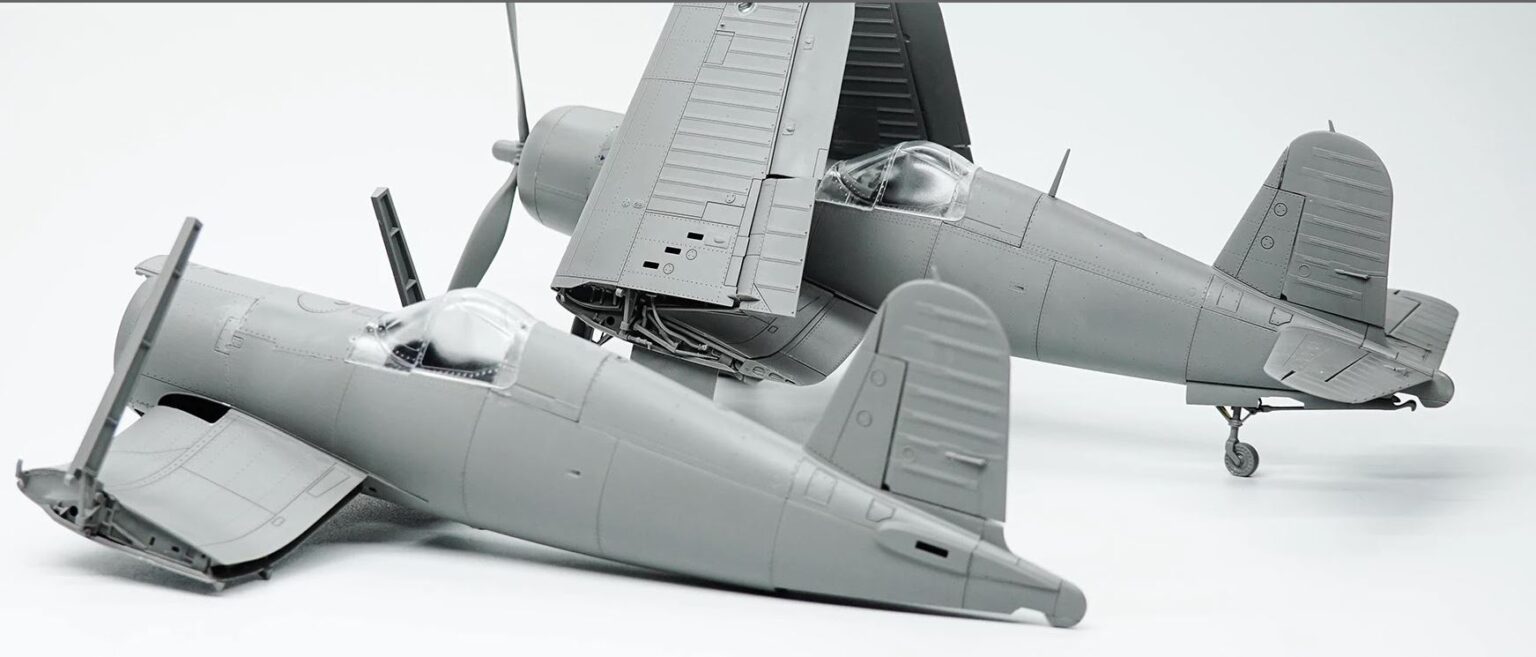 MAGIC-FACTORY-5001-1:48-F4U-1A-2-Corsair-Duel-Combo