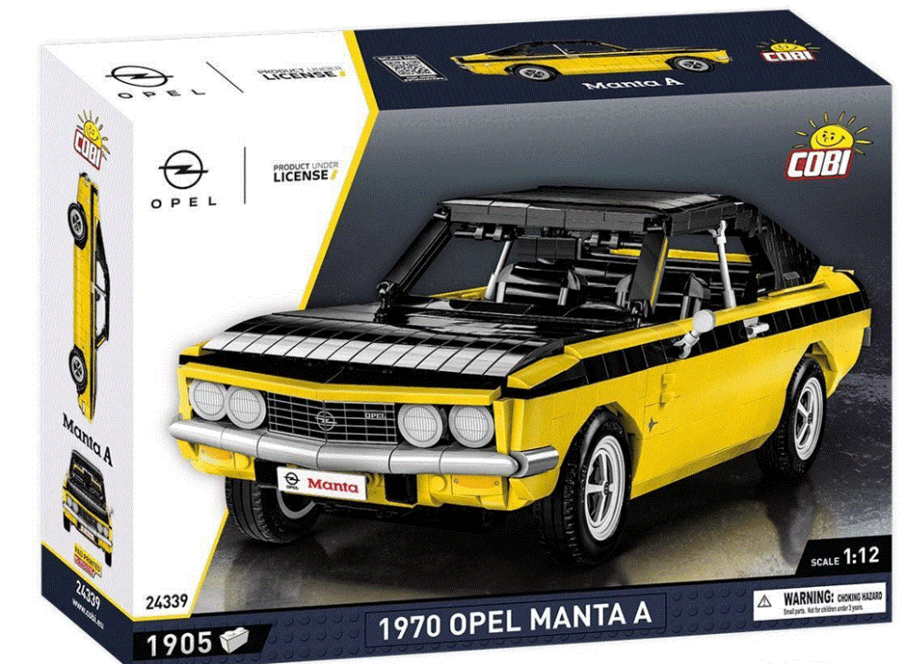 Cobi-24339-1:12-Classic-Collection-1970-Opel-Manta-A
