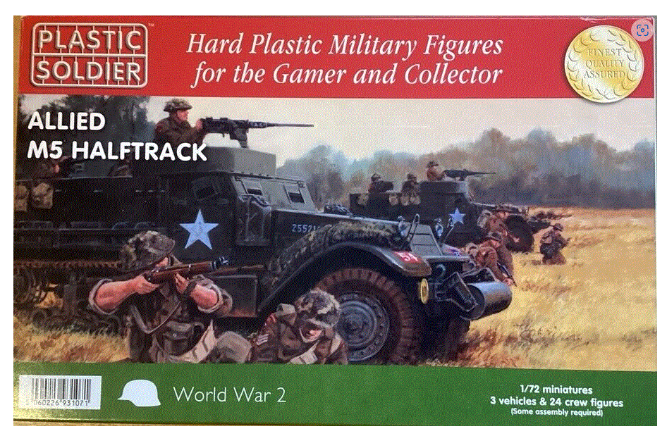 The-Plastic-Soldier-Company-WW2V20013-1:72-Allied-M5-Halftrack