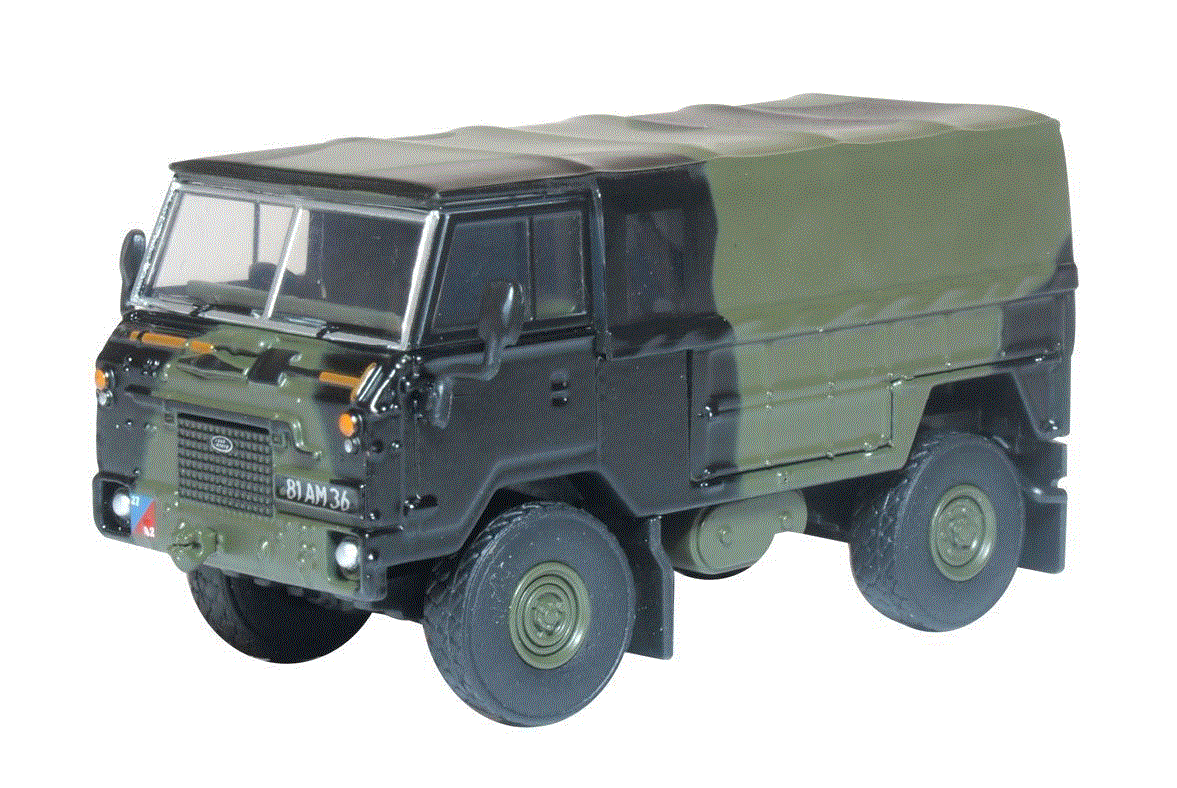 Oxford-Diecast-76LRFCG004-1:76-Land-Rover-FC-GS-27-Sqn-RAF-Regiment