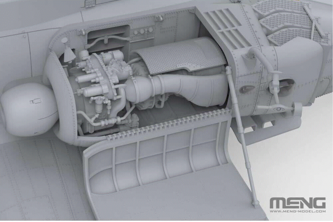 Meng-Model-MNGQS-005S-1:35-AH-64D-Saraf-Helicopter-IDF-Spec-Edition