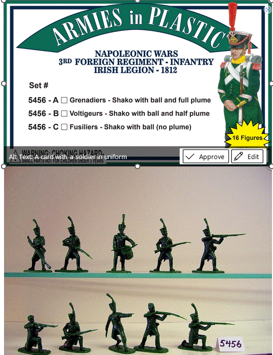 ARMIES-IN-PLASTIC-5456C-1:32-Napoleonic-Wars-3rd-Foreign-Regiment ...