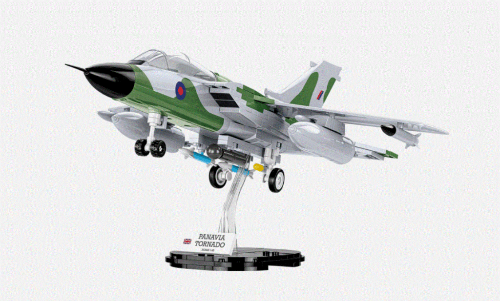COBI-5852-1:48-Armed-Forces-RAF-Tornado-GR-1-Model-Plane-Bricks-468Pcs