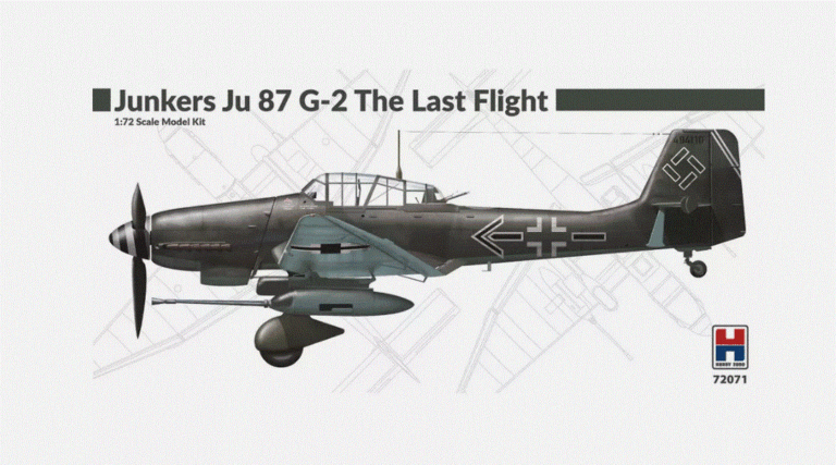 Hobby-2000-72071-1:72-Junkers-Ju-87-G-2-The-Last-Flight-Model-Kit