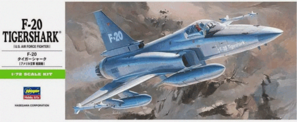 Hasegawa-B03-1:72-Northrop-F-20-Tigershark