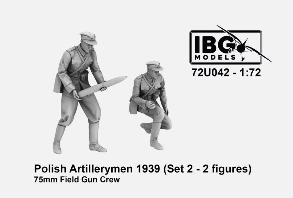 IBG-Models-72U042-1:72-Polish-Artillerymen-75mm-Field-Gun-Crew-Set-2-3D