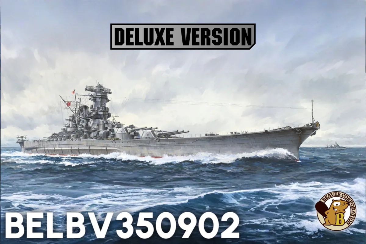 VERY-FIRE-BELBV350902DX-1:350-Japanese-IJN-Battleship-Yamato-DELUX-VERSION