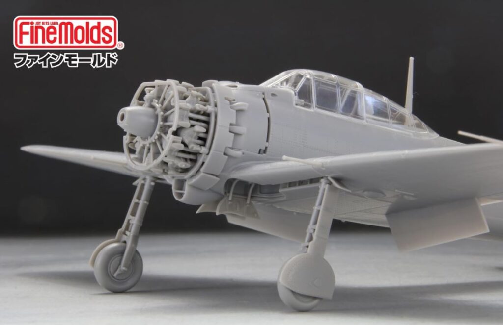 FINE-MOLDS-FZ01-1:48-A6M5-ZERO-Fighter-Mitsubishi-Mid-Production