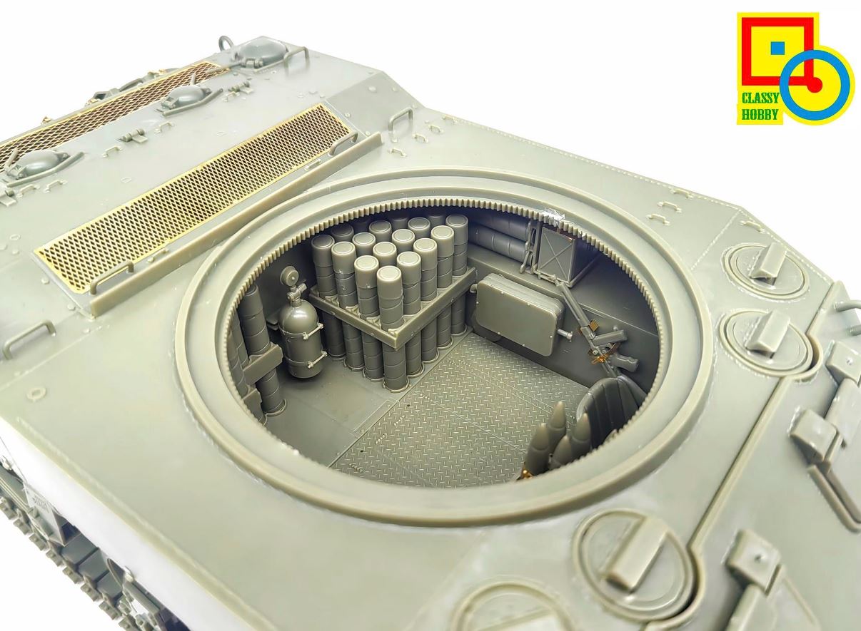 CLASSY-HOBBY-16016-1:16-US-75MM-M8-HMC-Howitzer-Motor-Carriage