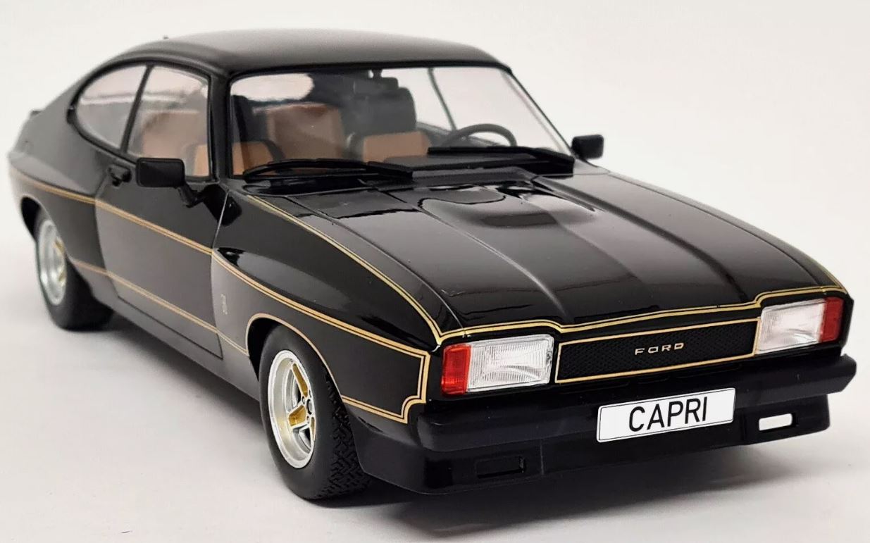 MODEL-CAR-GROUP-18348-1:18-Ford-Capri-MK2-X-Pack-Black-1975-LHD