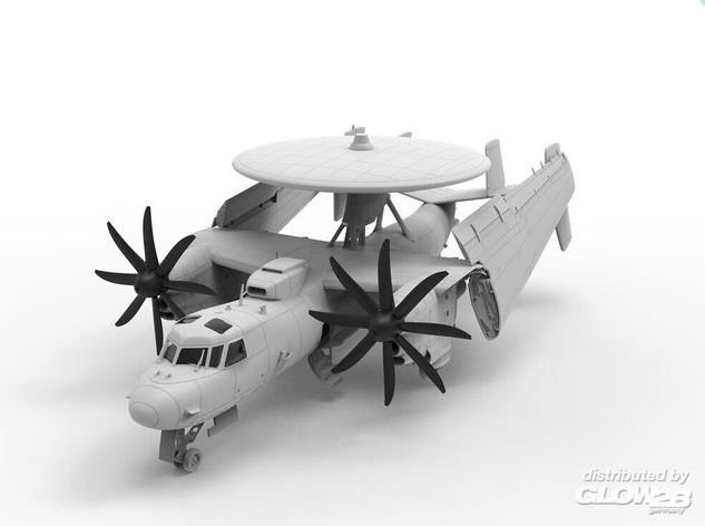 HELLER-82300-1:72-E-2C-Hawkeye-US-Navy-AWACS
