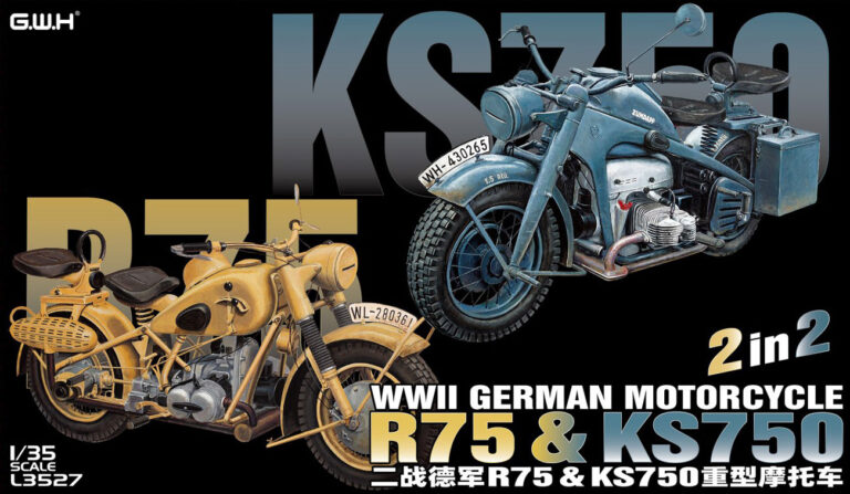GREAT-WALL-HOBBY-L3527-1:35-WW2-German-Motorcycle-Zundapp-And-BMW ...
