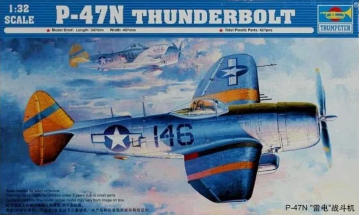 Trumpeter-1:32-02265-USAAF-P-47N-Thunderbolt