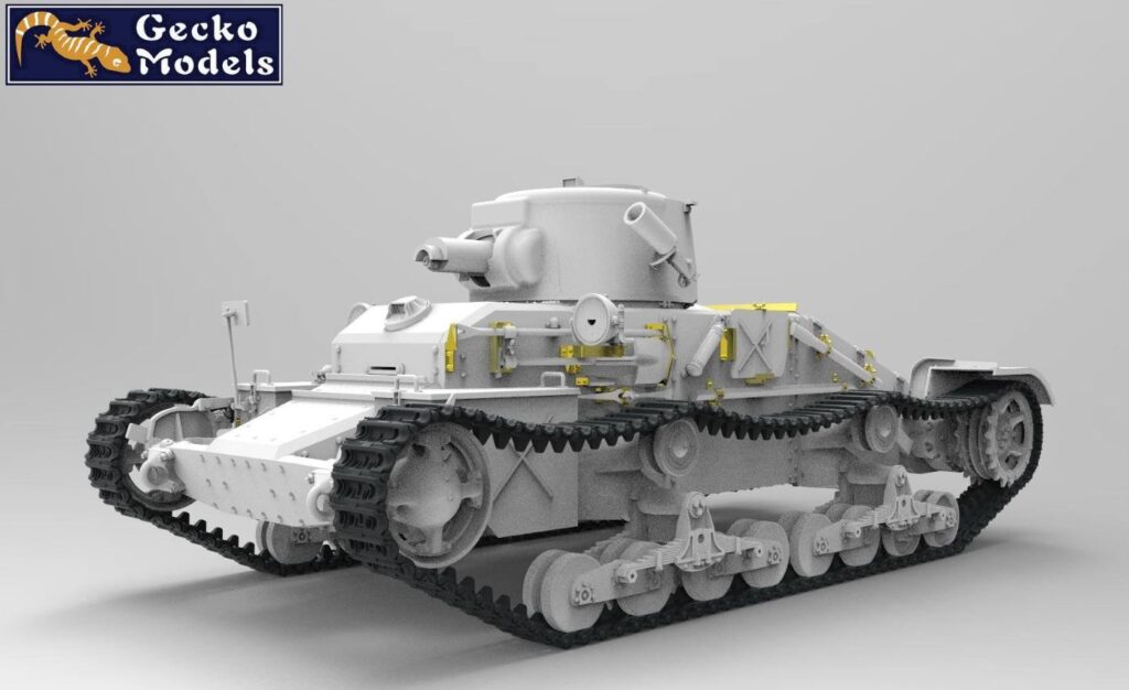 GECKO-MODELS-35GM0063-British-Army-Matilda-Mk-I-A11-Tank-BEF-France-1940