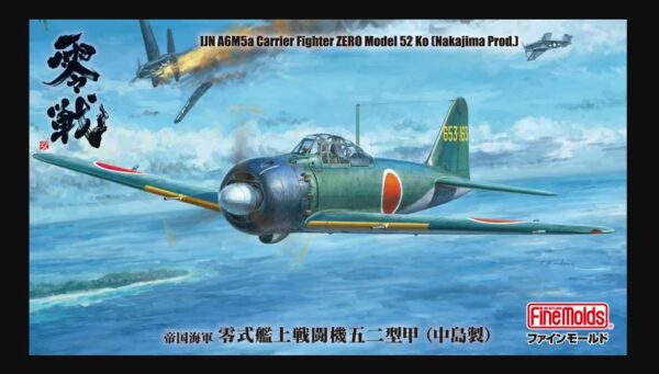 FINE-MOLDS-FZ04-1:48-Imperial-Navy-Type-Zero-Carrier-based-Fighter-Type ...