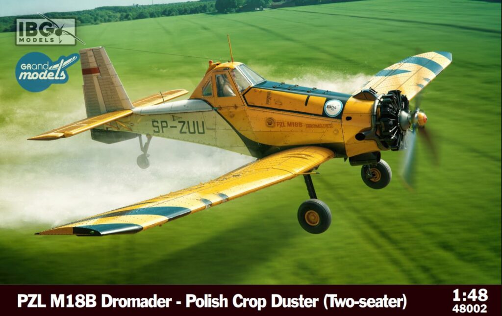 IBG-48002-1:48-PZL-M18-Dromader-Polish-Crop-Duster-Two-seater