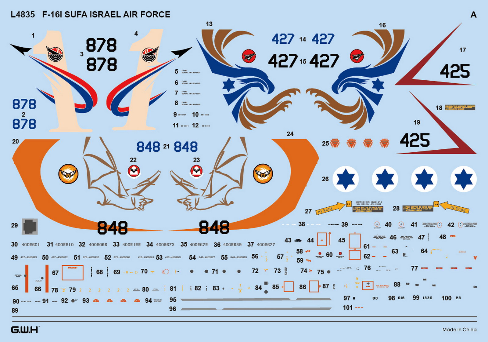 Great-Wall-hobbies-L4835-1:48-F-16-IAF-Sufa