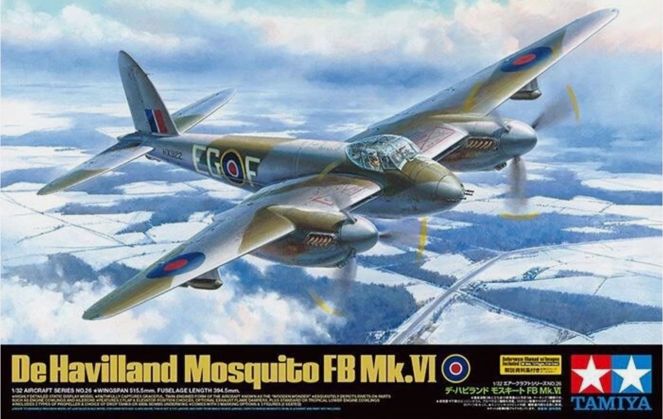 Tamiya-60326-1:32-DE-HAVILLAND-MOSQUITO-FB-MK-VI-KIT