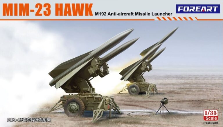 FOREART-R5903-1:35-EX-DRAGON-MIM-23-Hawk-M192-Anti-Aircraft-Missile ...